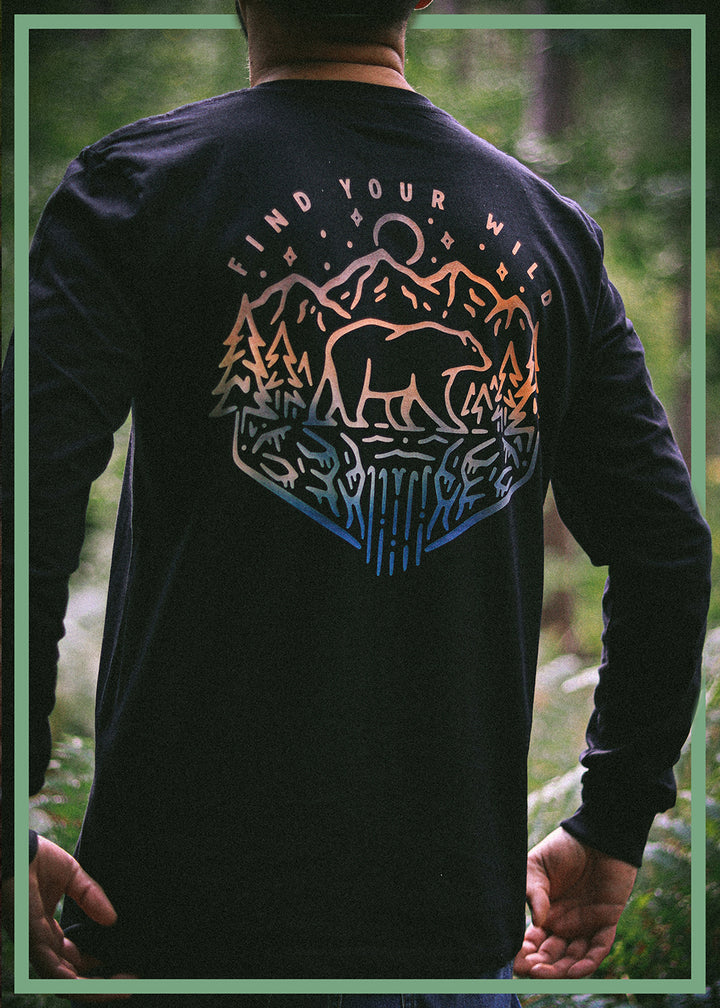 Northern Lights T-shirt / Back Print